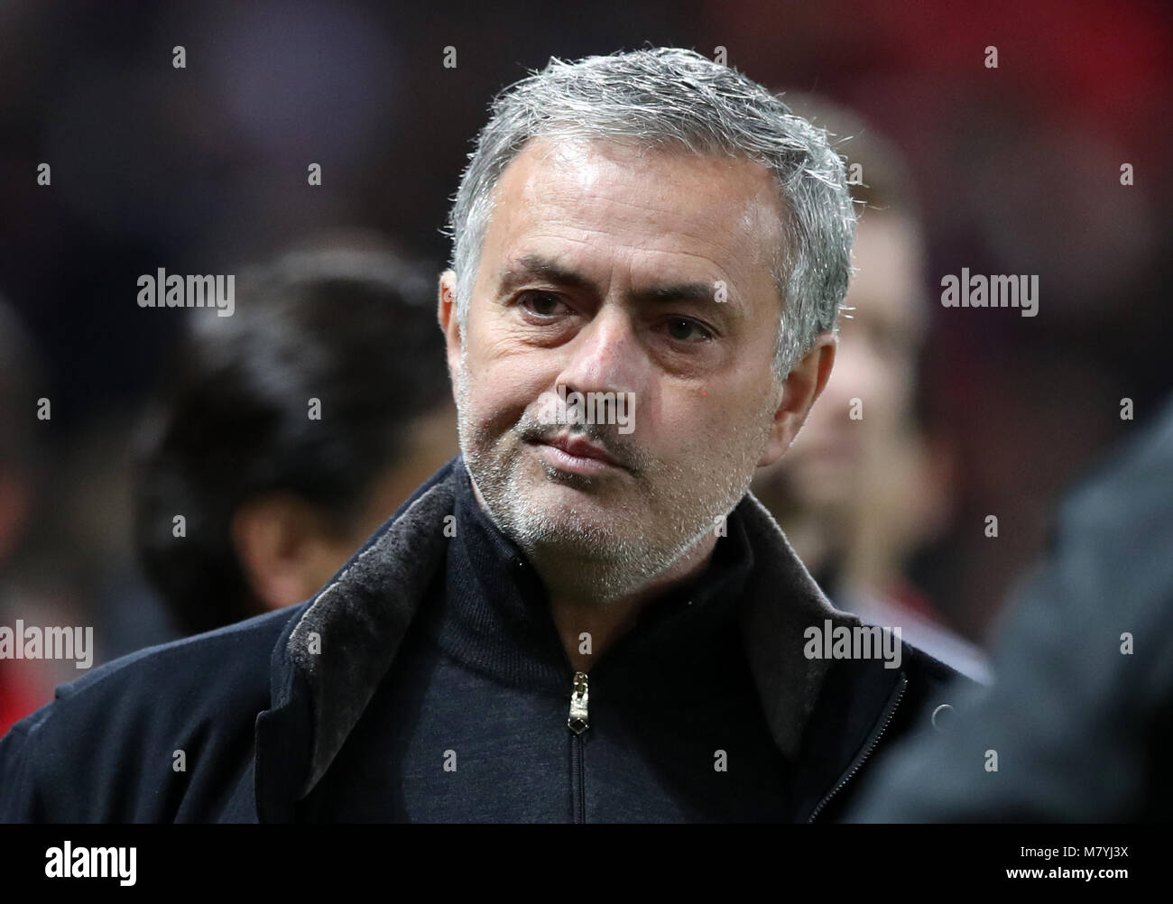 Manchester United manager Jose Mourinho during the UEFA Champions ...