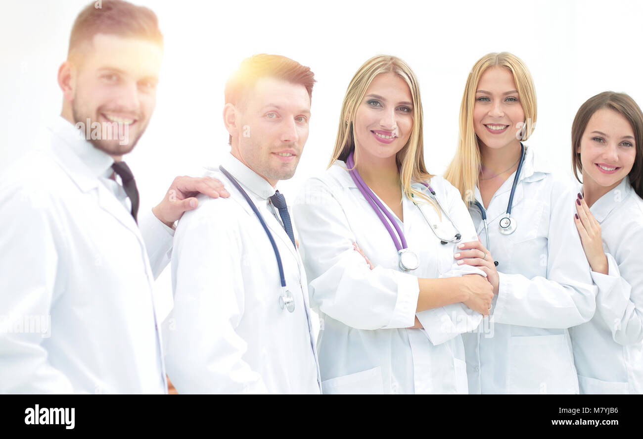 portrait of successful medical team Stock Photo - Alamy