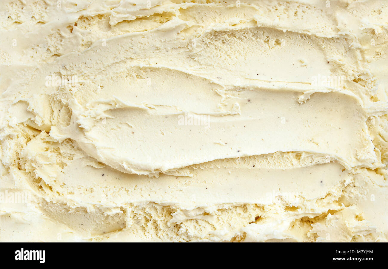 Vanilla Ice Cream Texture