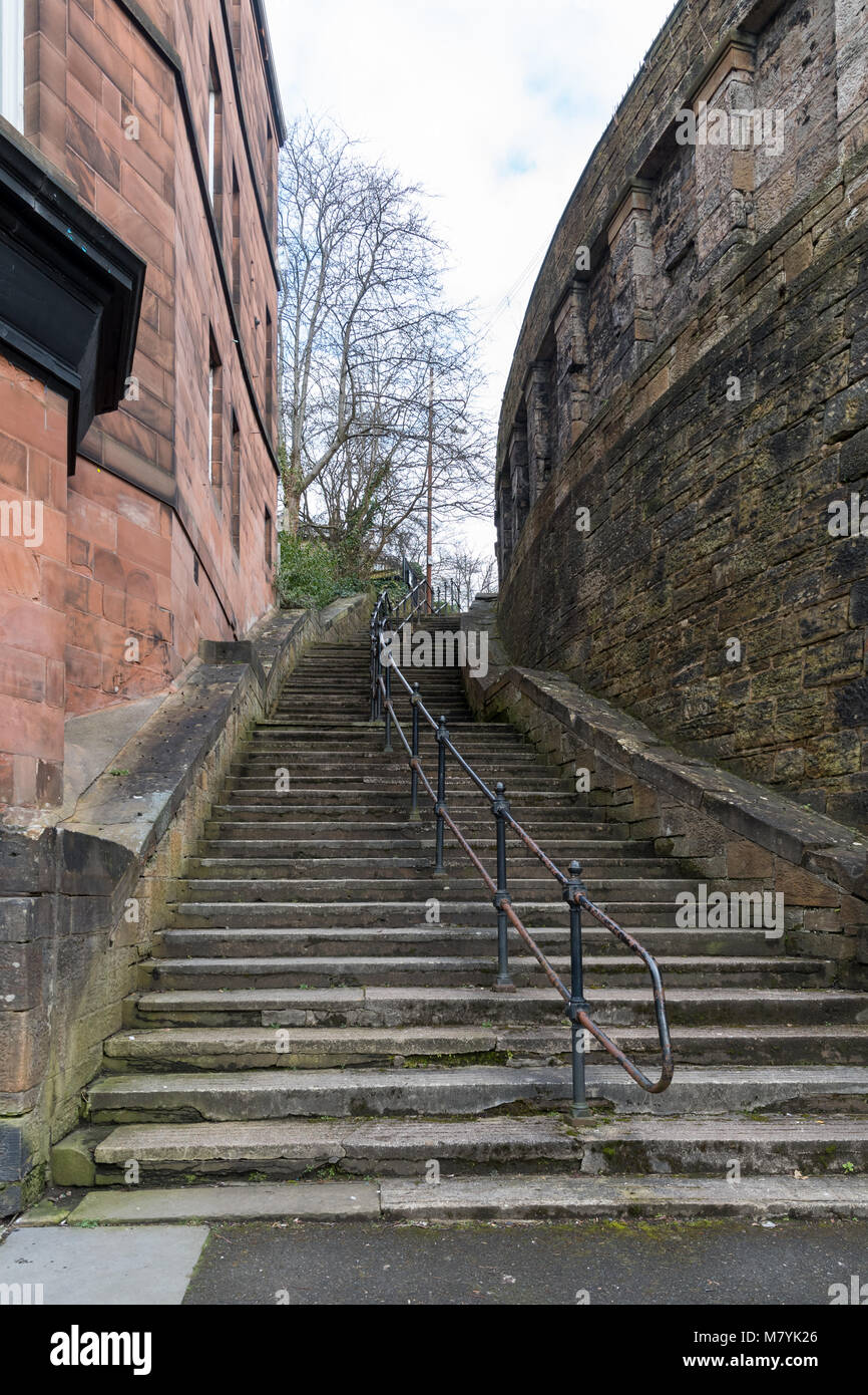 Glasgow steps hi-res stock photography and images - Alamy