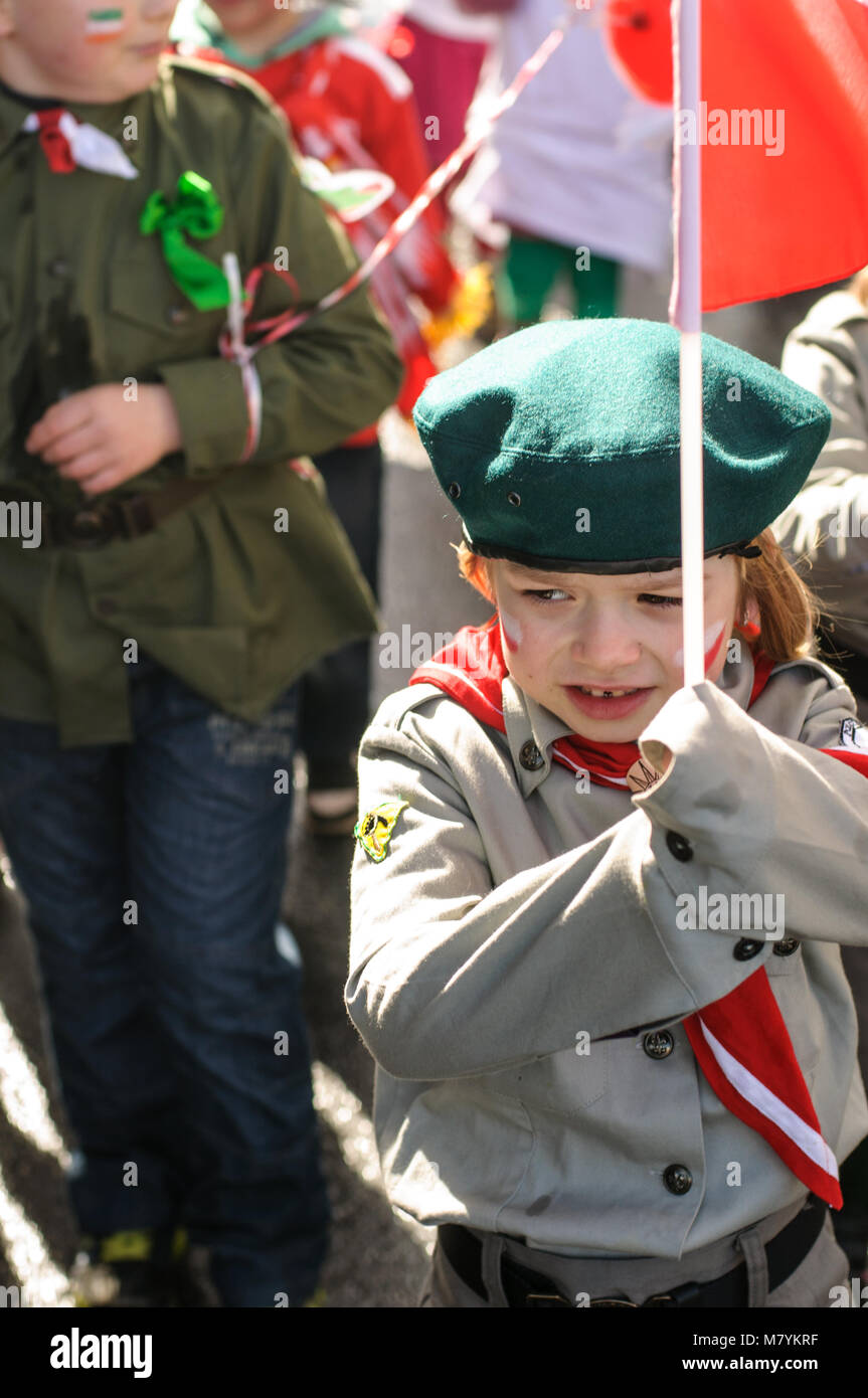 Polish Festival Flag High Resolution Stock Photography and Images - Alamy