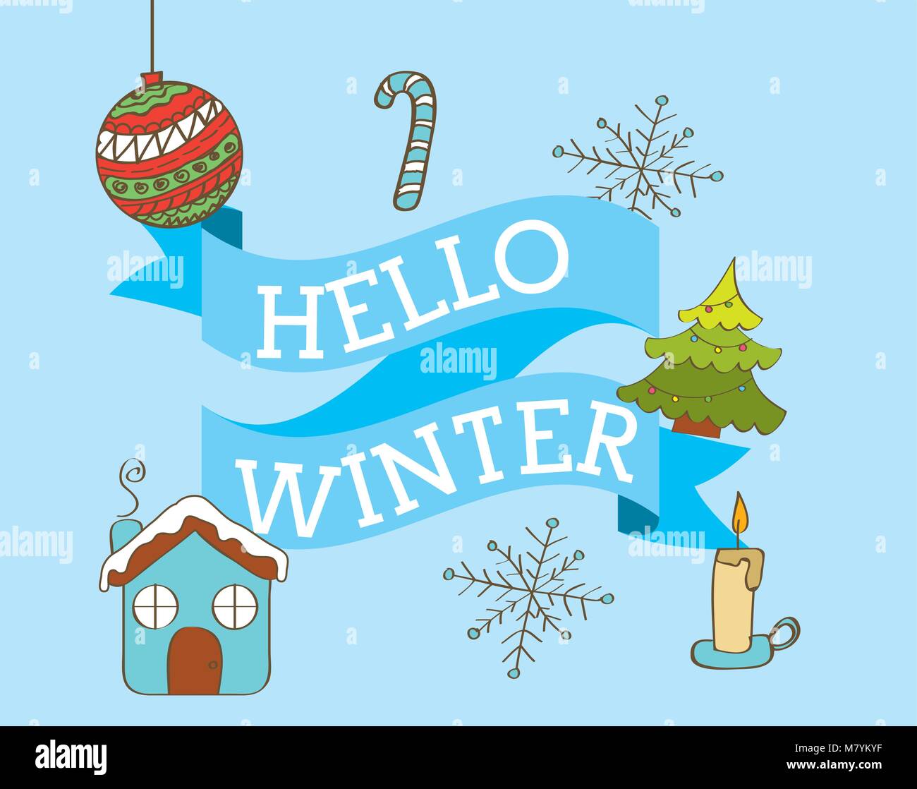 seasonal weather winter Stock Vector Image & Art - Alamy