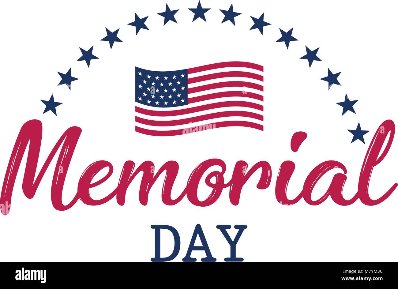 Memorial day banner Stock Vector Image & Art - Alamy