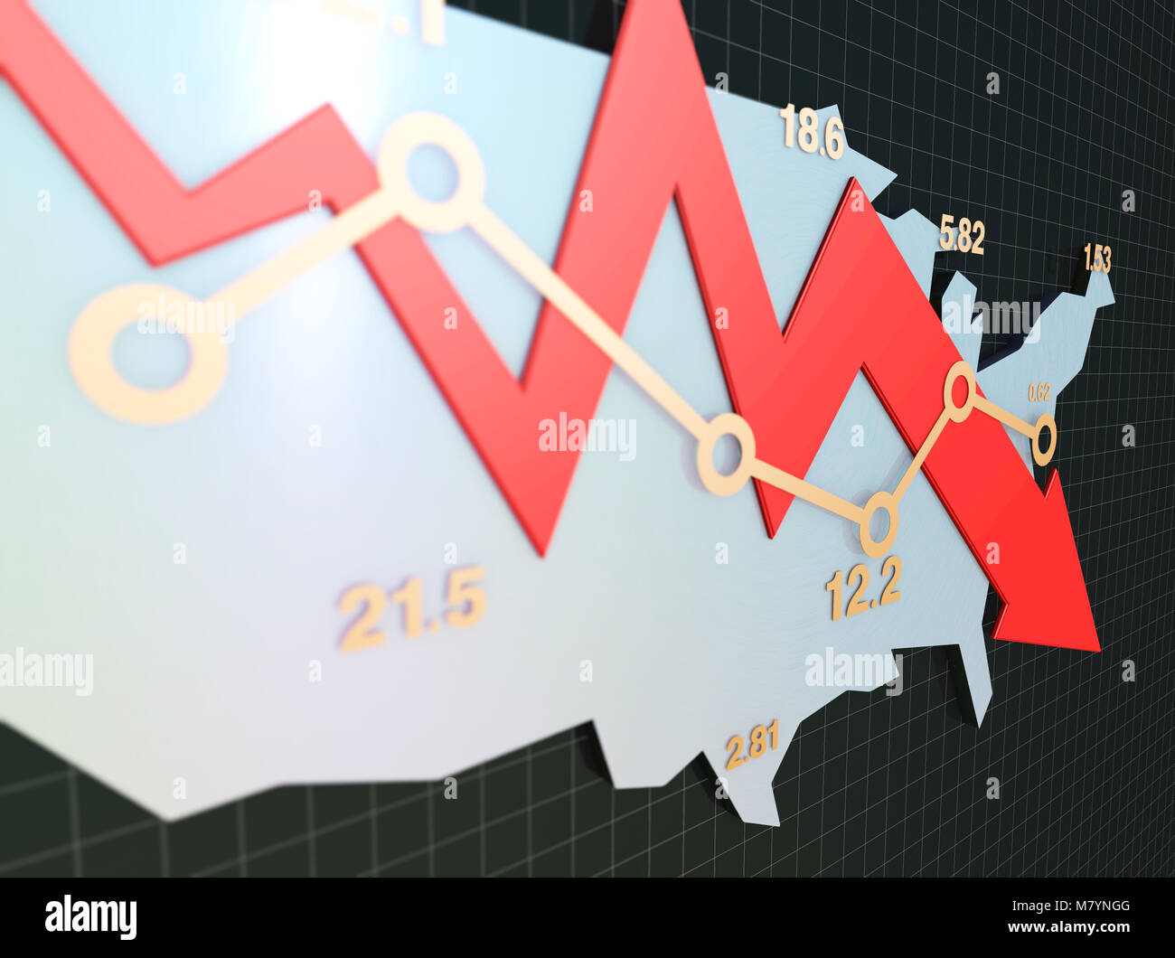 Income decline hi-res stock photography and images - Alamy
