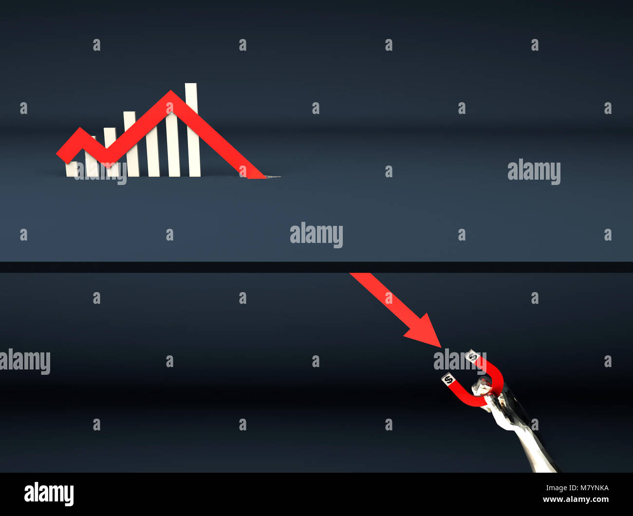 The decline of the financial economy, the devaluation of the wealth ...