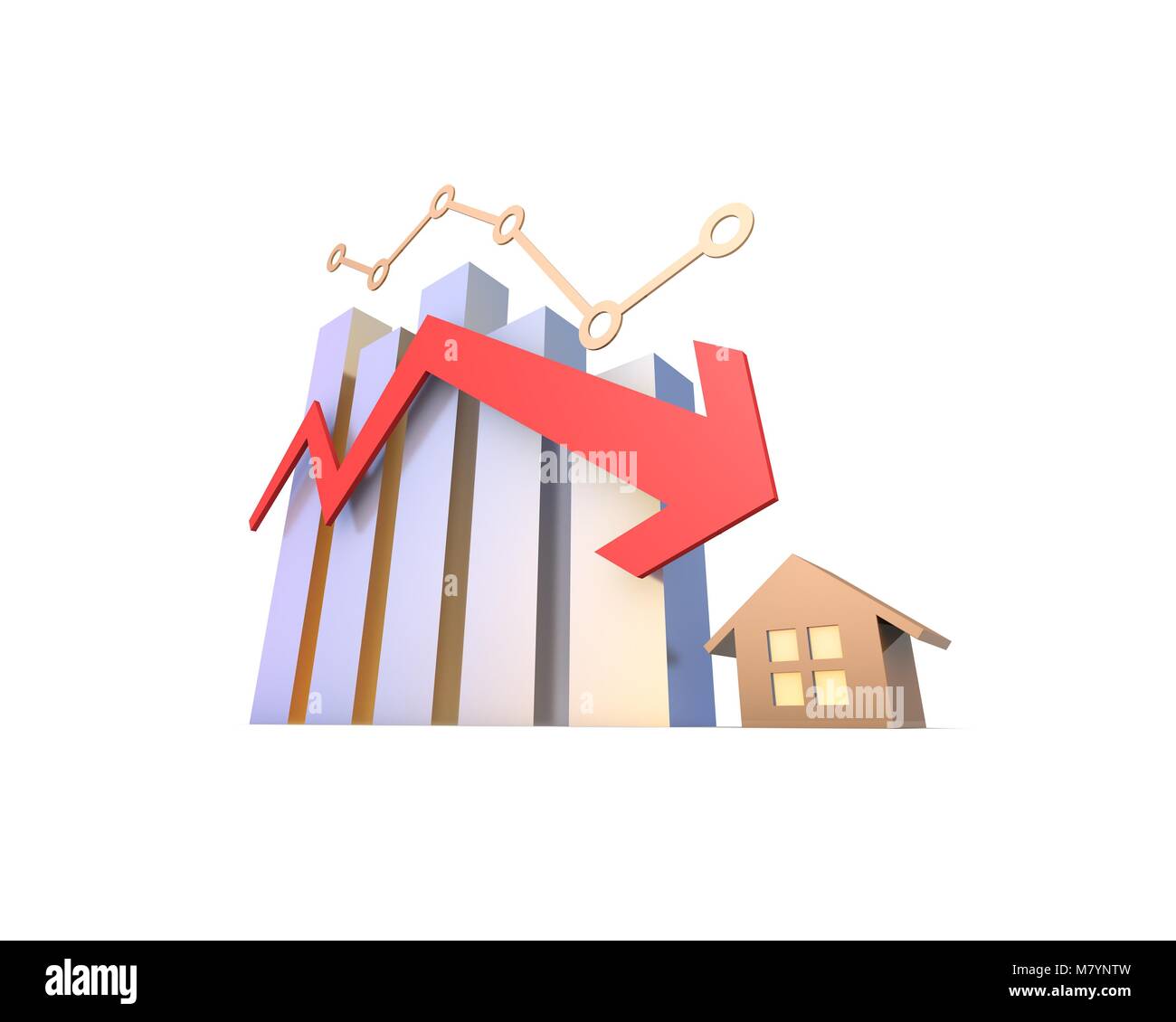 The decline of the financial economy, the devaluation of the house, the ...