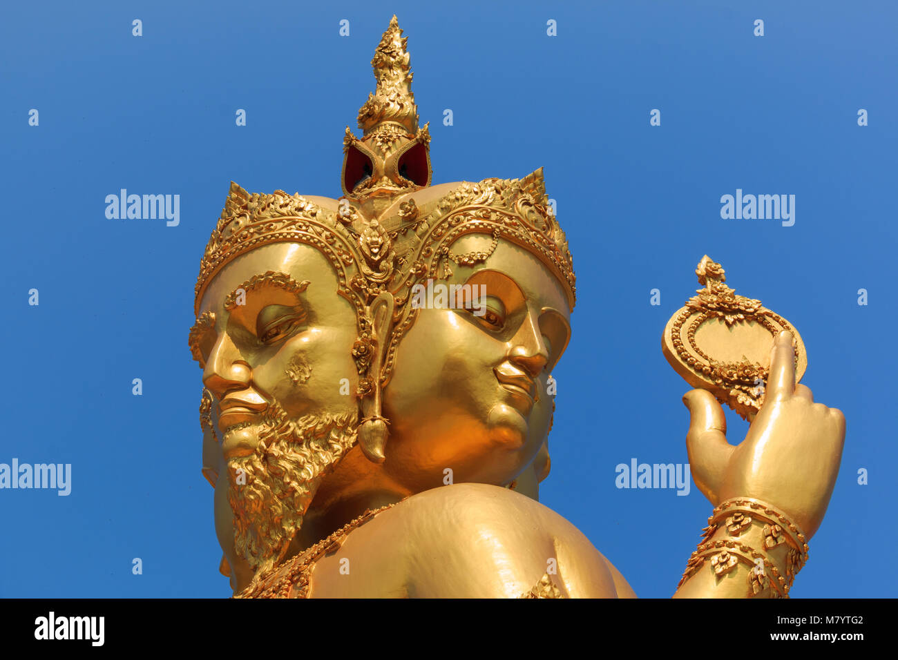 Golden statue phra phrom hi-res stock photography and images - Alamy