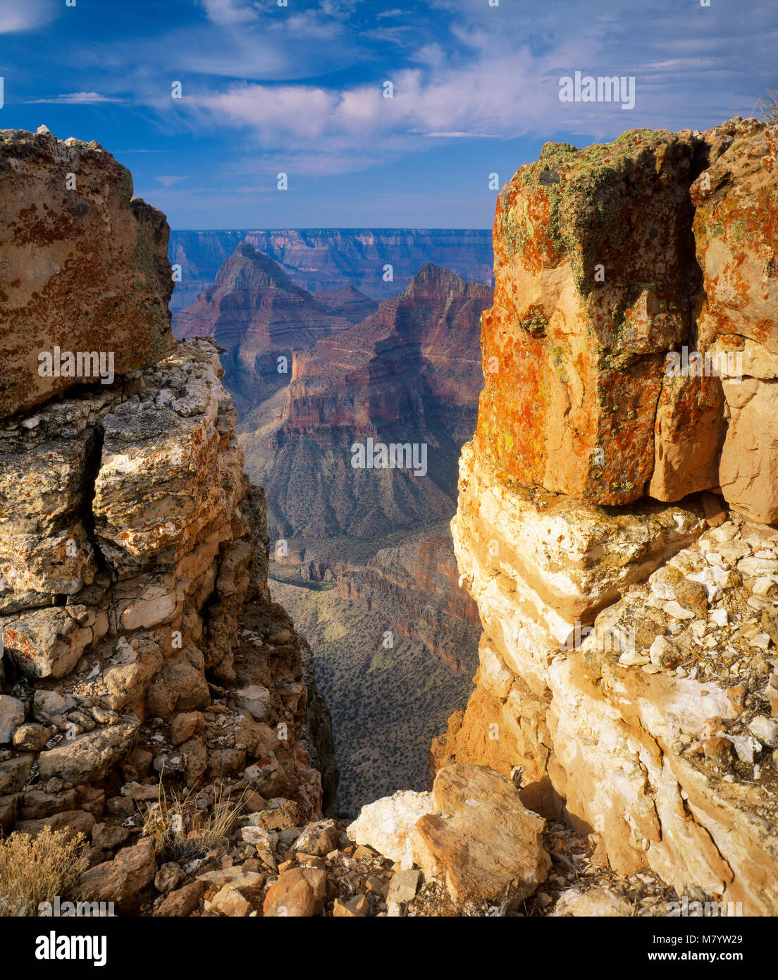 Cape Final, Vishnu Temple, Grand Canyon National Park, Arizona Stock ...