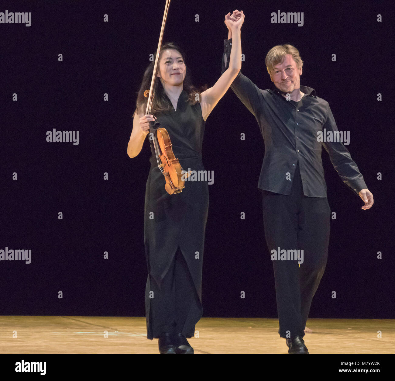 curtain call for ballet of Grand miroir. choreography by Saburo ...