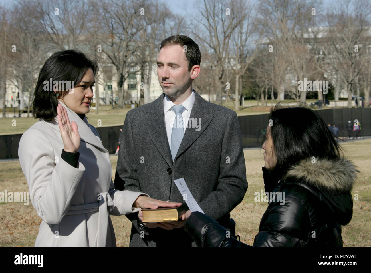 Jennifer Wicks Officiates the Swearing-In Ceremony for Assistant ...