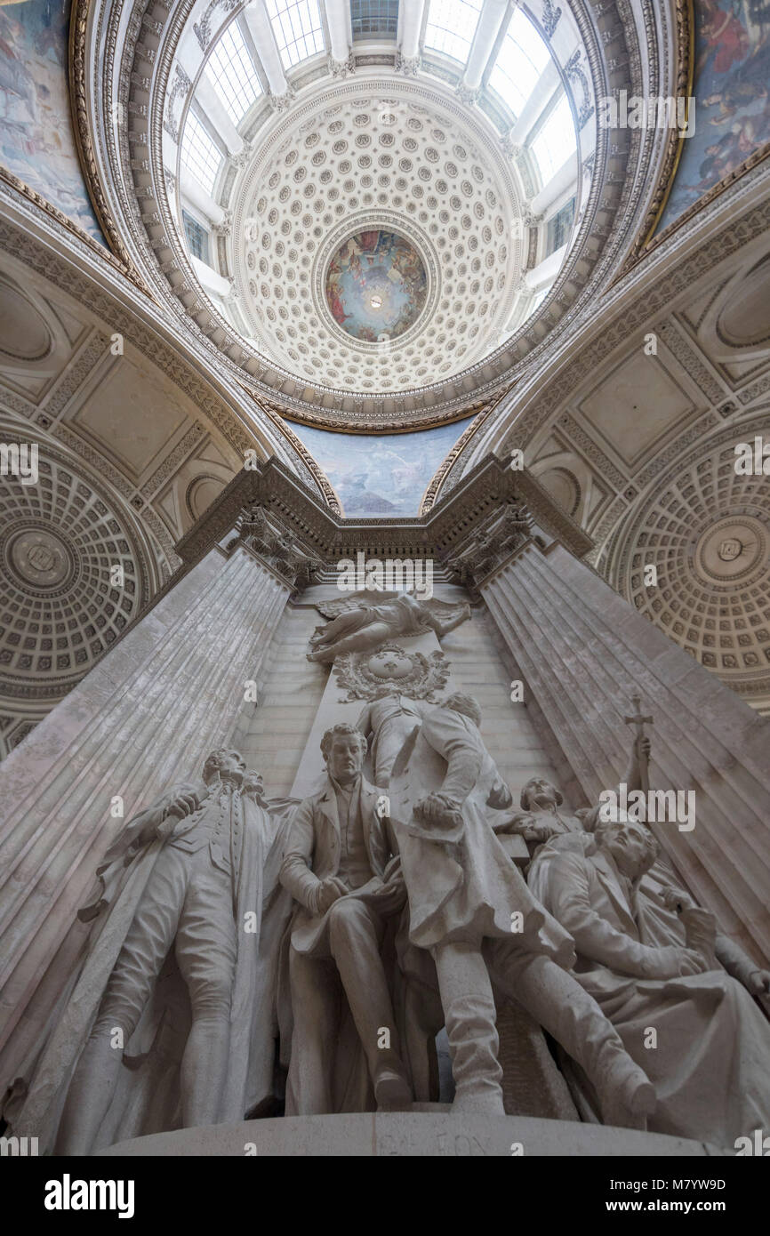 Pantheon paris interior hi-res stock photography and images - Alamy