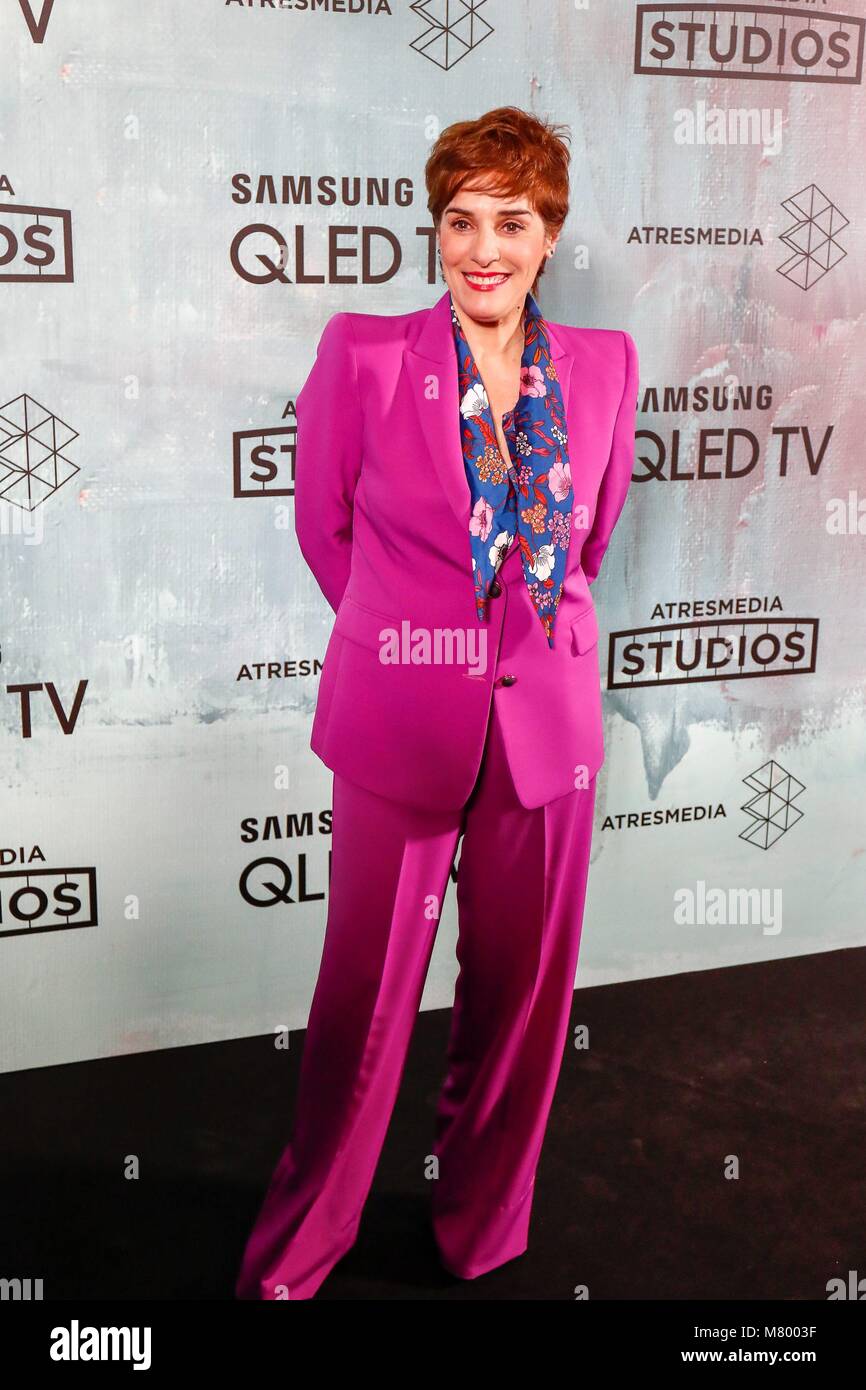 Anabel Alonso attends during A3Media Studios Party, on Teatro Barcelo ...