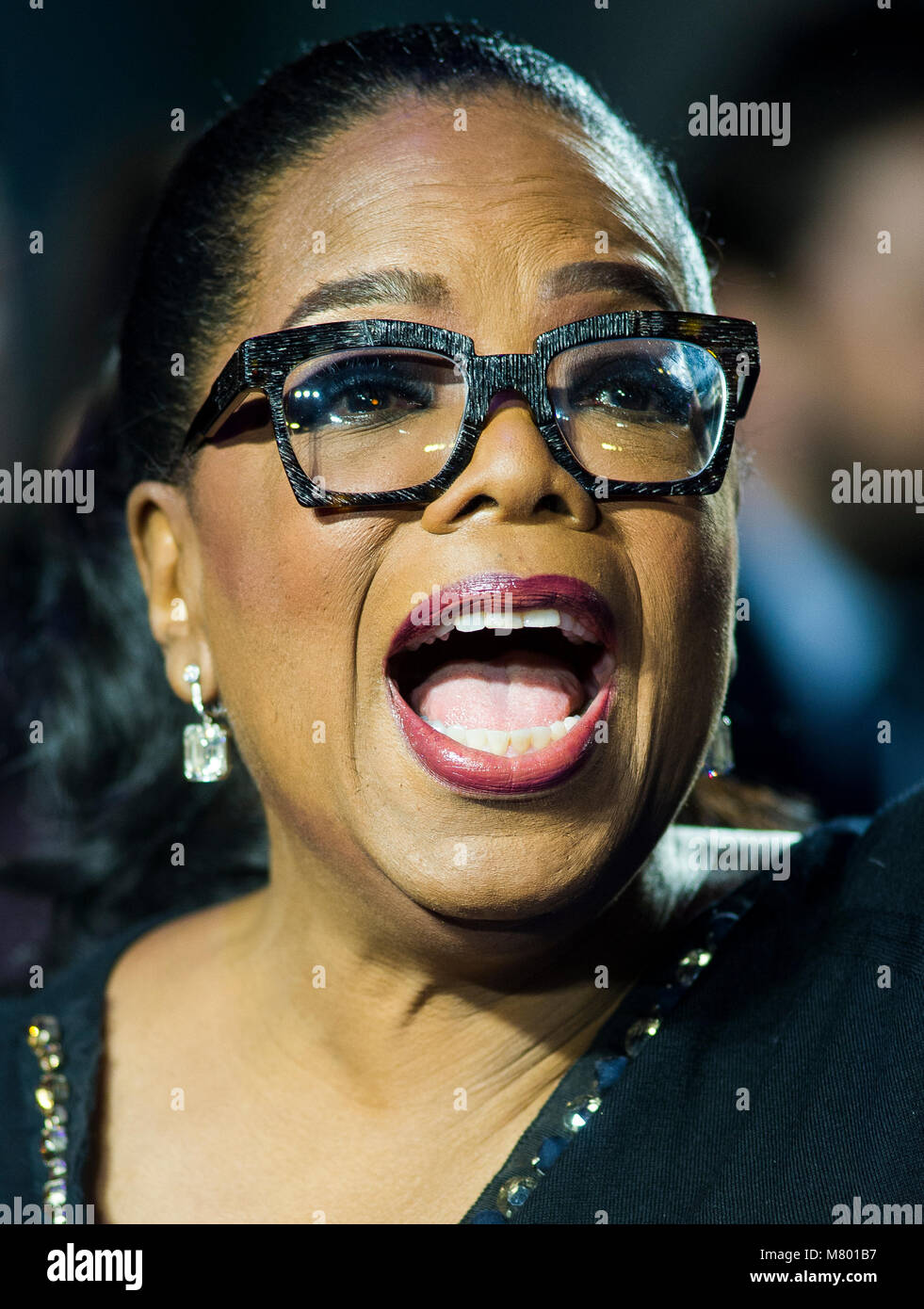 London, UK. 13th March, 2018. Oprah Winfrey attends the European ...