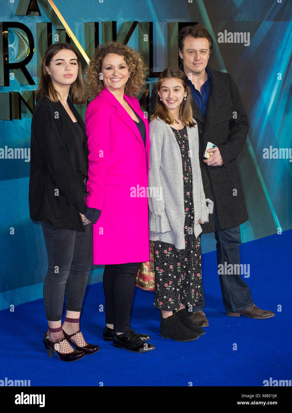 London, UK. 13th March, 2018. Kiki Adderley, Maddy Adderle, Mark ...