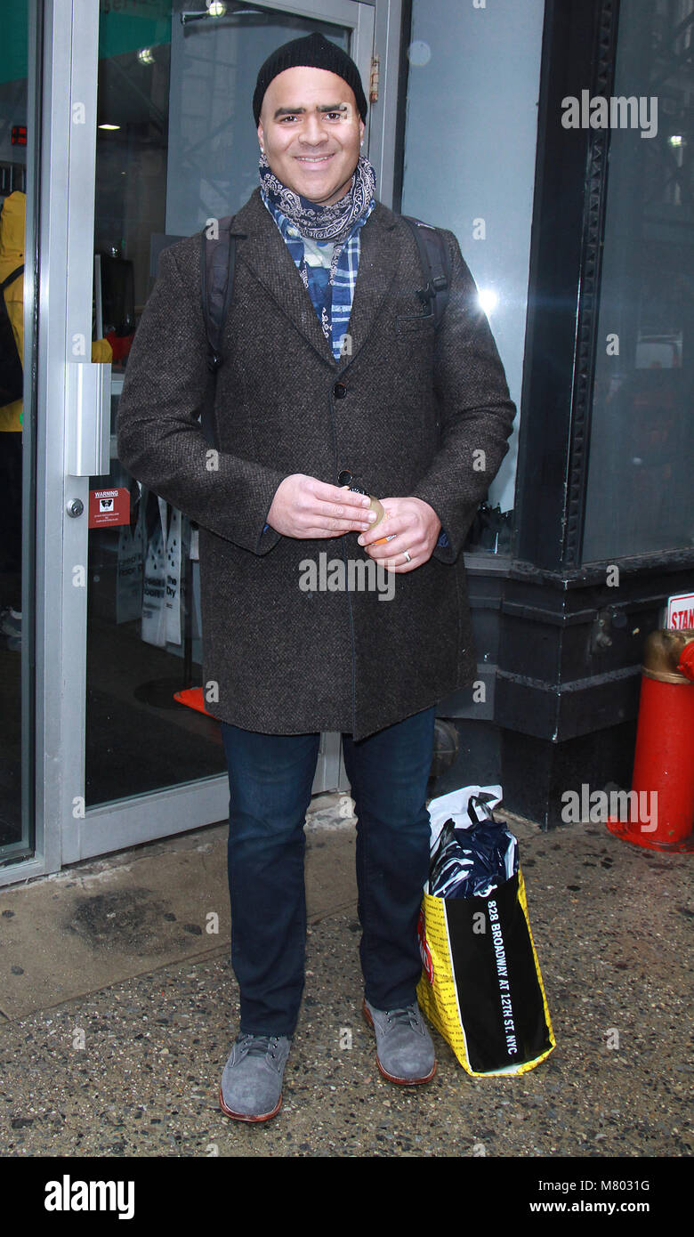 New York, USA. 13th Mar, 2018. Chris Jackson at Build Series promoting ...