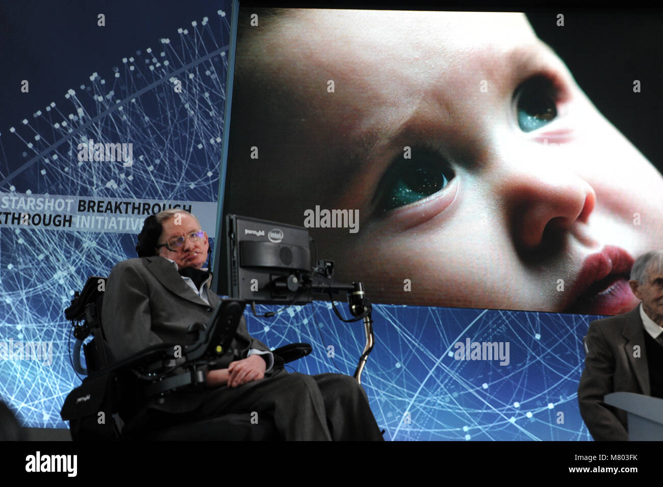 FILE: 14th Mar, 2018. Stephen Hawking 1942-2018. Photo taken: New York ...
