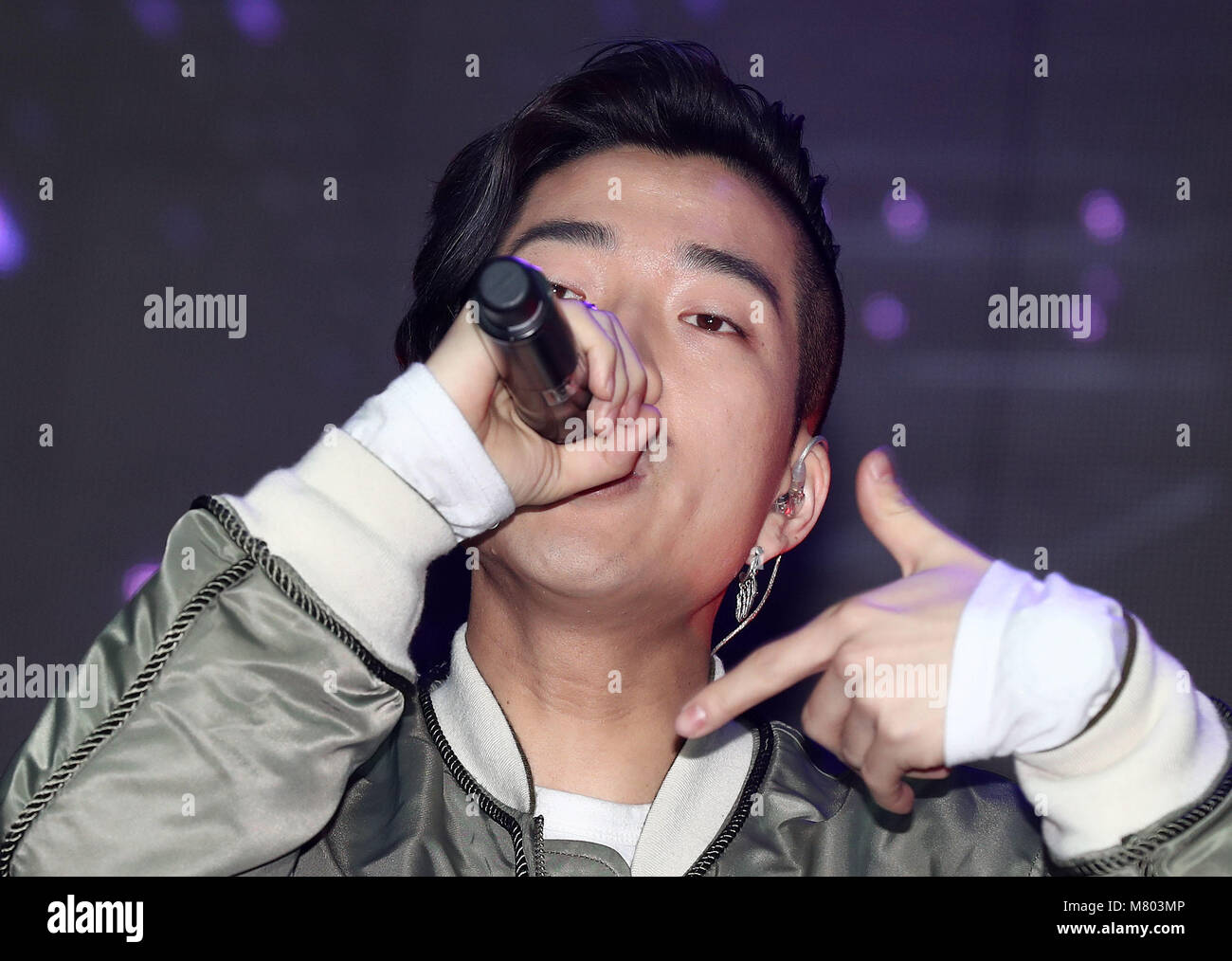 S. Korean rapper Junoflo South Korean rapper Junoflo performs during a ...