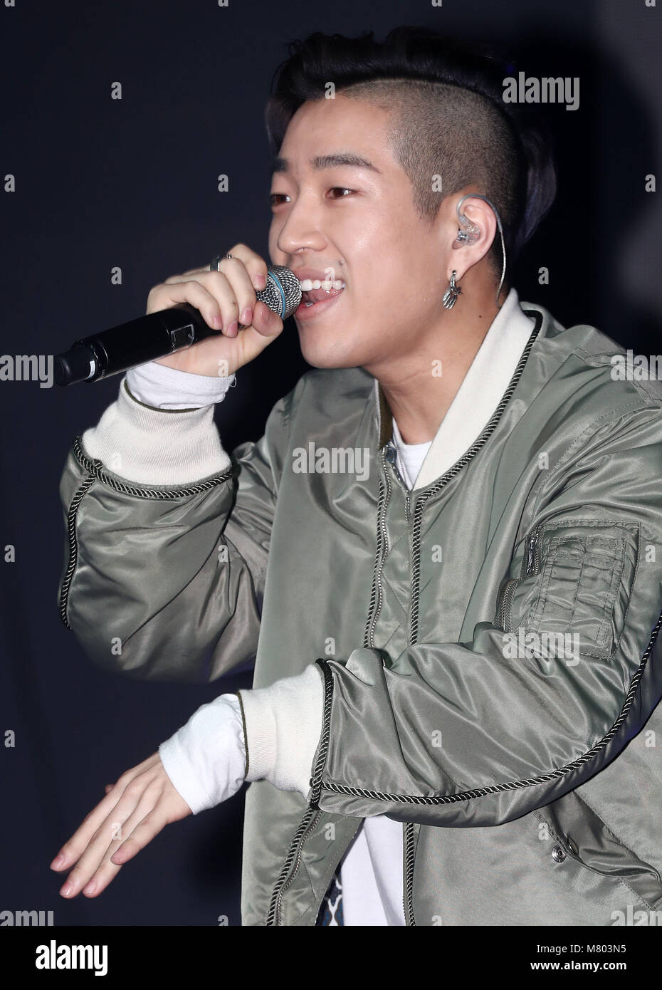 S. Korean rapper Junoflo South Korean rapper Junoflo performs during a ...