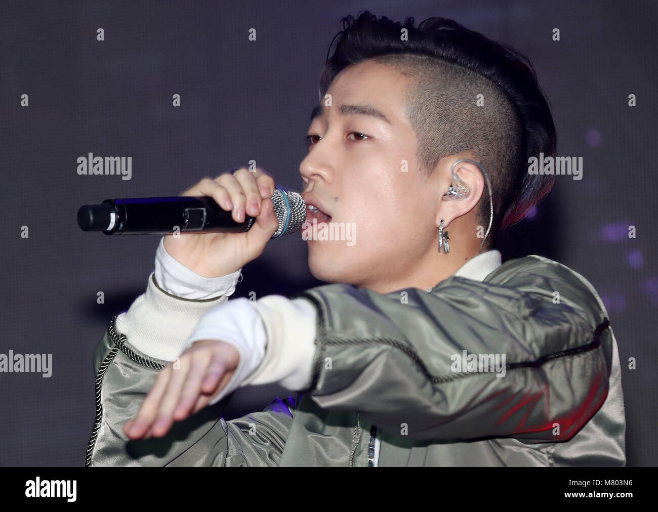 S. Korean rapper Junoflo South Korean rapper Junoflo performs during a ...