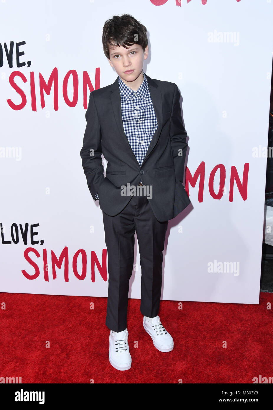 Los Angeles, California, USA. 13th Mar, 2018. Gabriel Bateman. ''Love ...