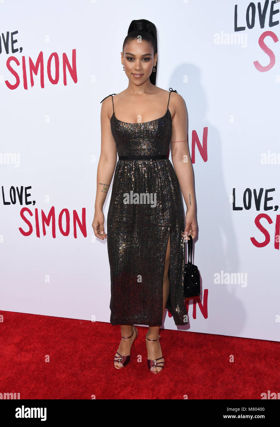 Los Angeles, California, USA. 13th Mar, 2018. Alexandra Shipp. ''Love ...