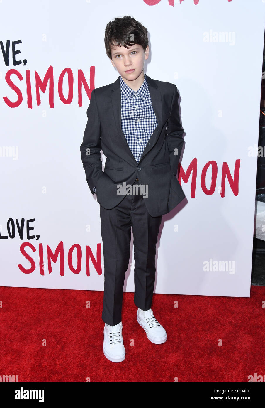 Los Angeles, California, USA. 13th Mar, 2018. Gabriel Bateman. ''Love ...