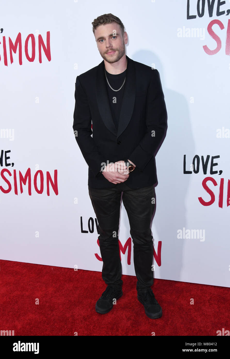 Los Angeles, California, USA. 13th Mar, 2018. Gus Kenworthy. ''Love ...
