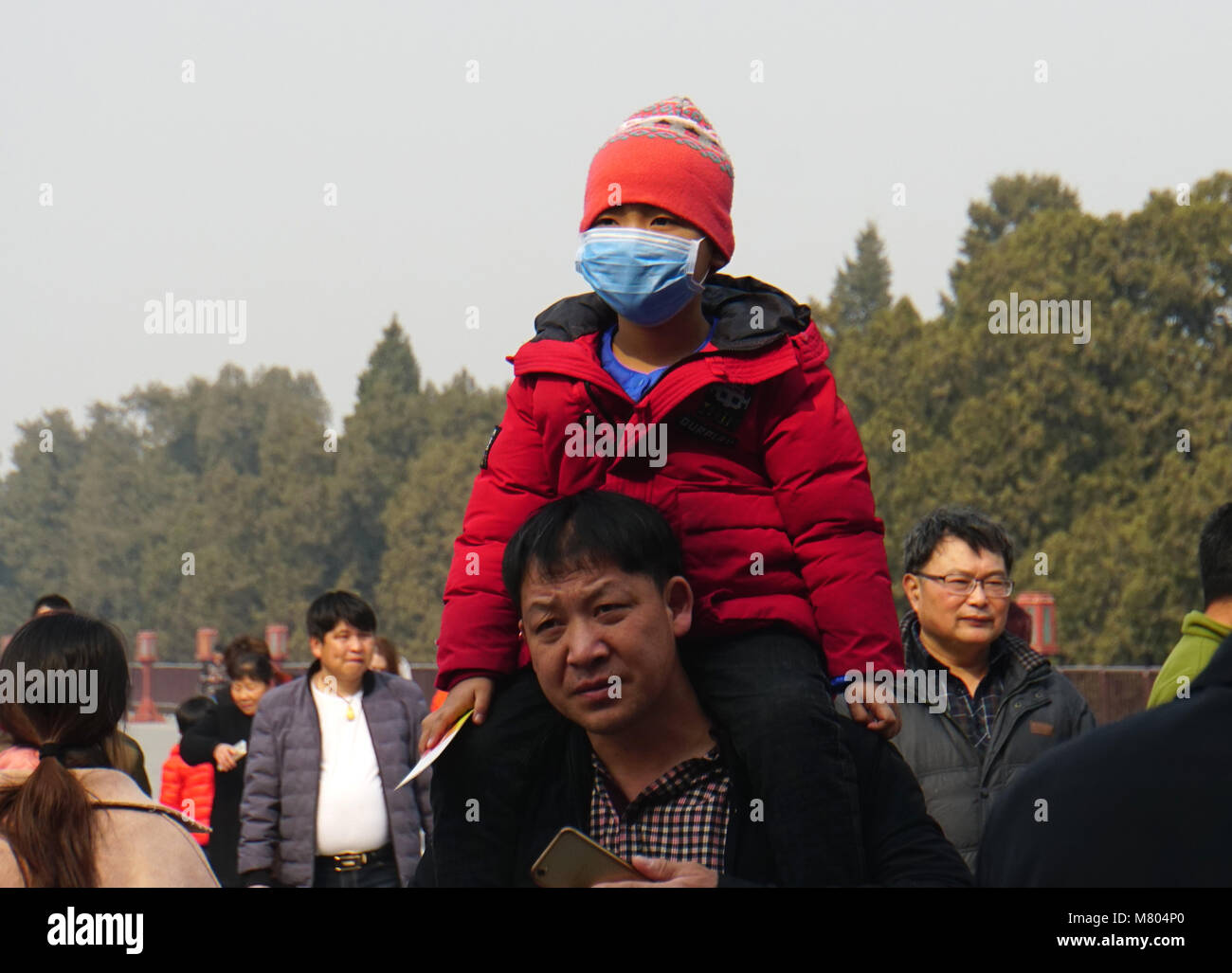 Beijin smog hi-res stock photography and images - Alamy