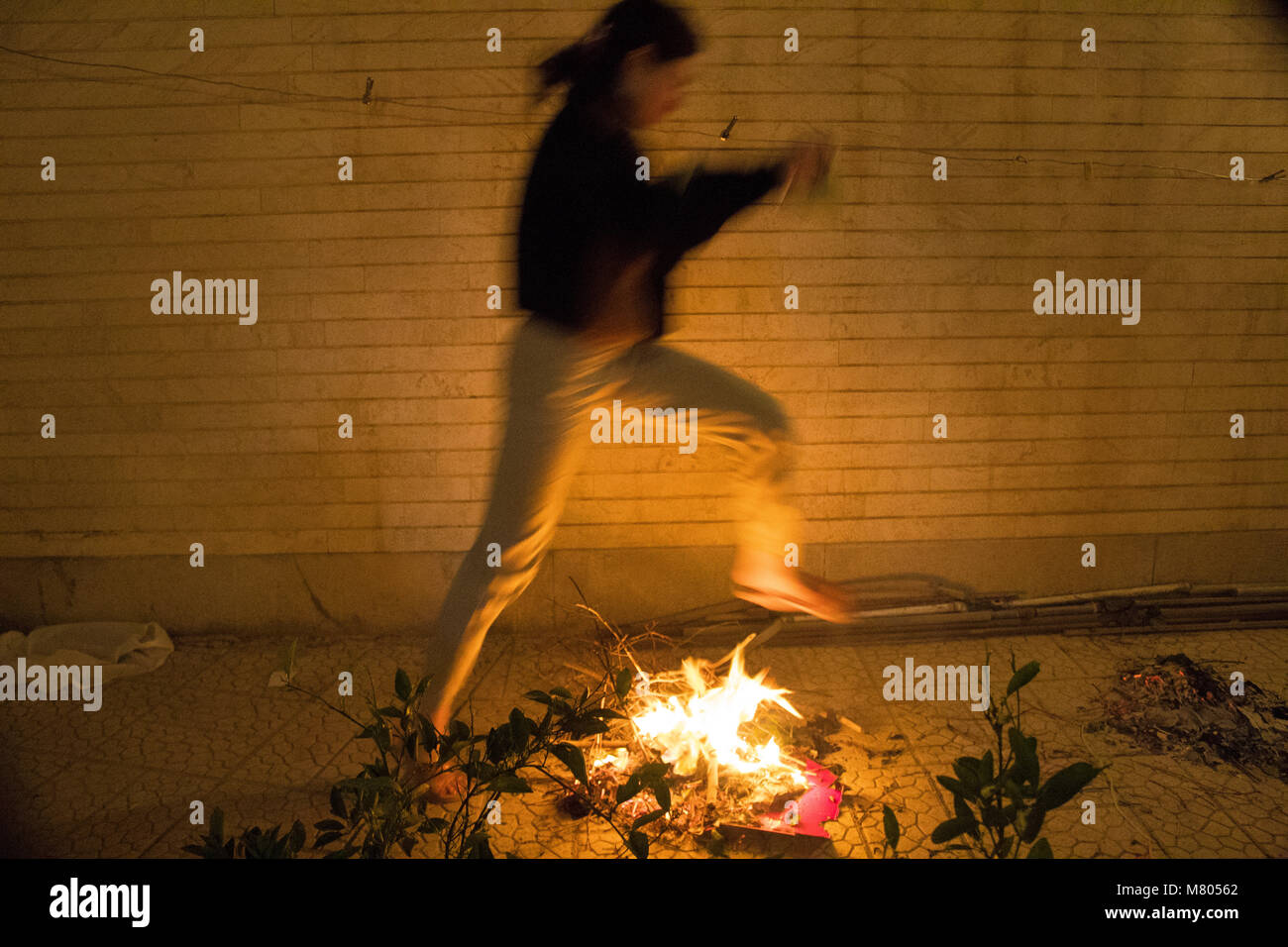 Fireworks Wednesday or Chaharshanbe Suri is a Persian celebration that ...