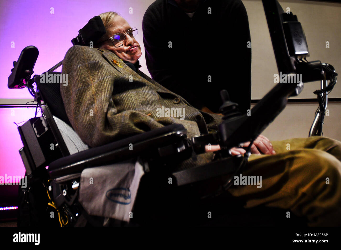 FILE PICS: Stephen Hawking 1942-2018. Photo taken: Oxford, UK. 27th Aug ...