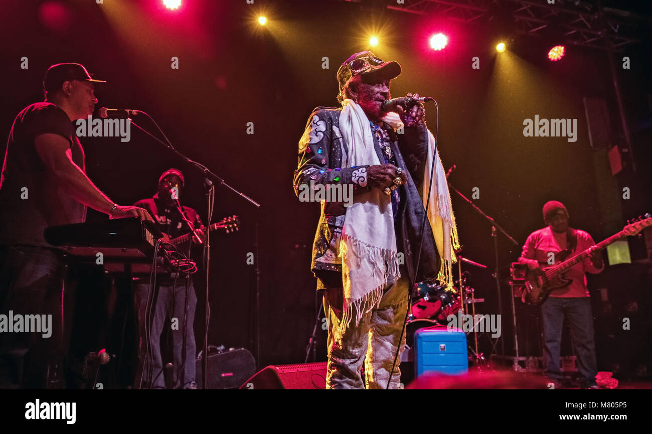 March 13, 2018 - Legendary Reggae producer and performer LEE 'SCRATCH ...