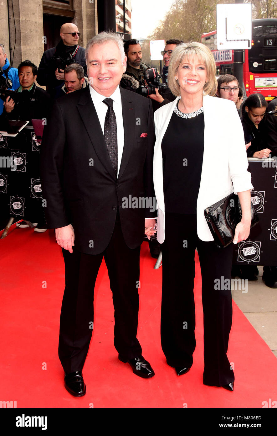 London, UK. 13th March, 2018. Eamonn Holmes & Ruth Langsford attending ...