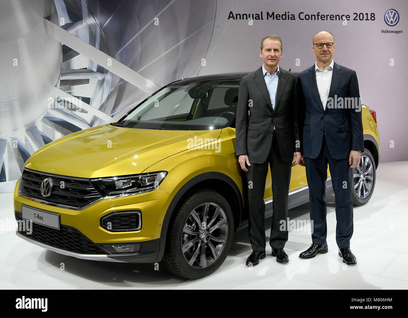 14 March 2018, Germany, Wolfsburg: VW brand board member Arno Antlitz ...