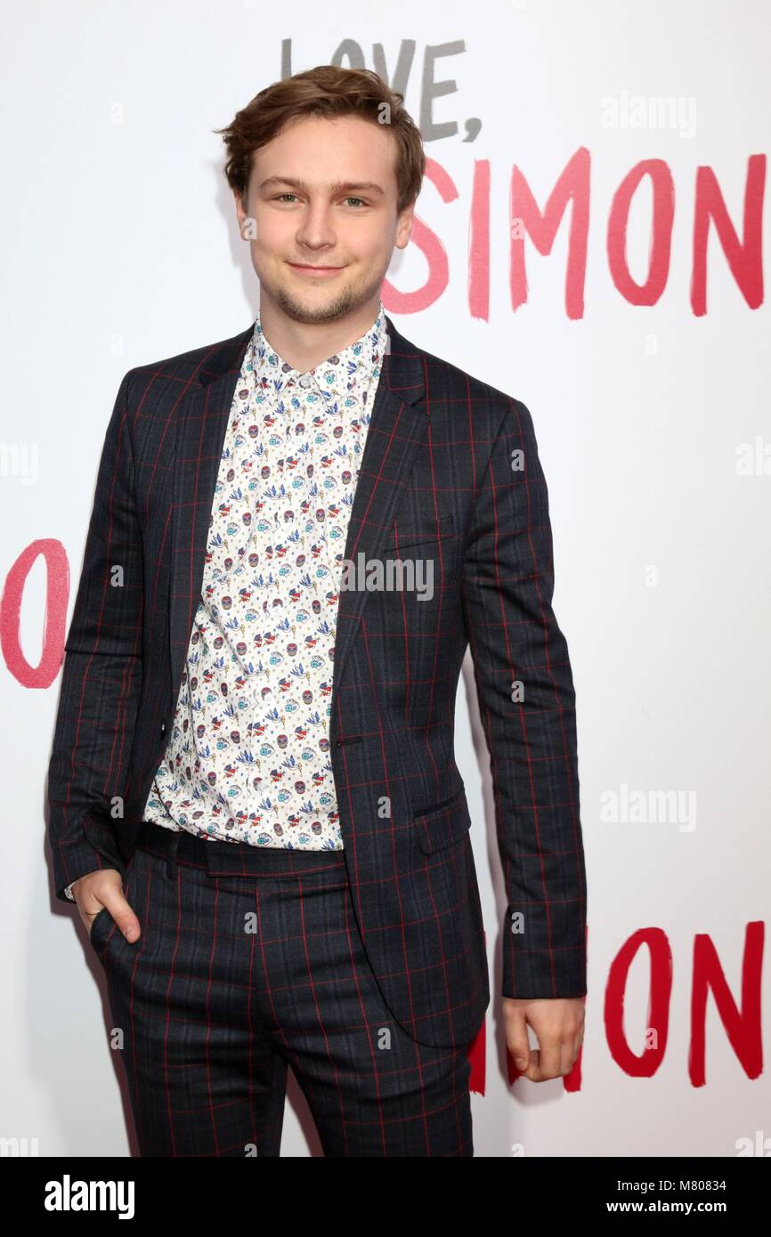 Los Angeles, CA, USA. 13th Mar, 2018. Logan Miller at arrivals for LOVE ...