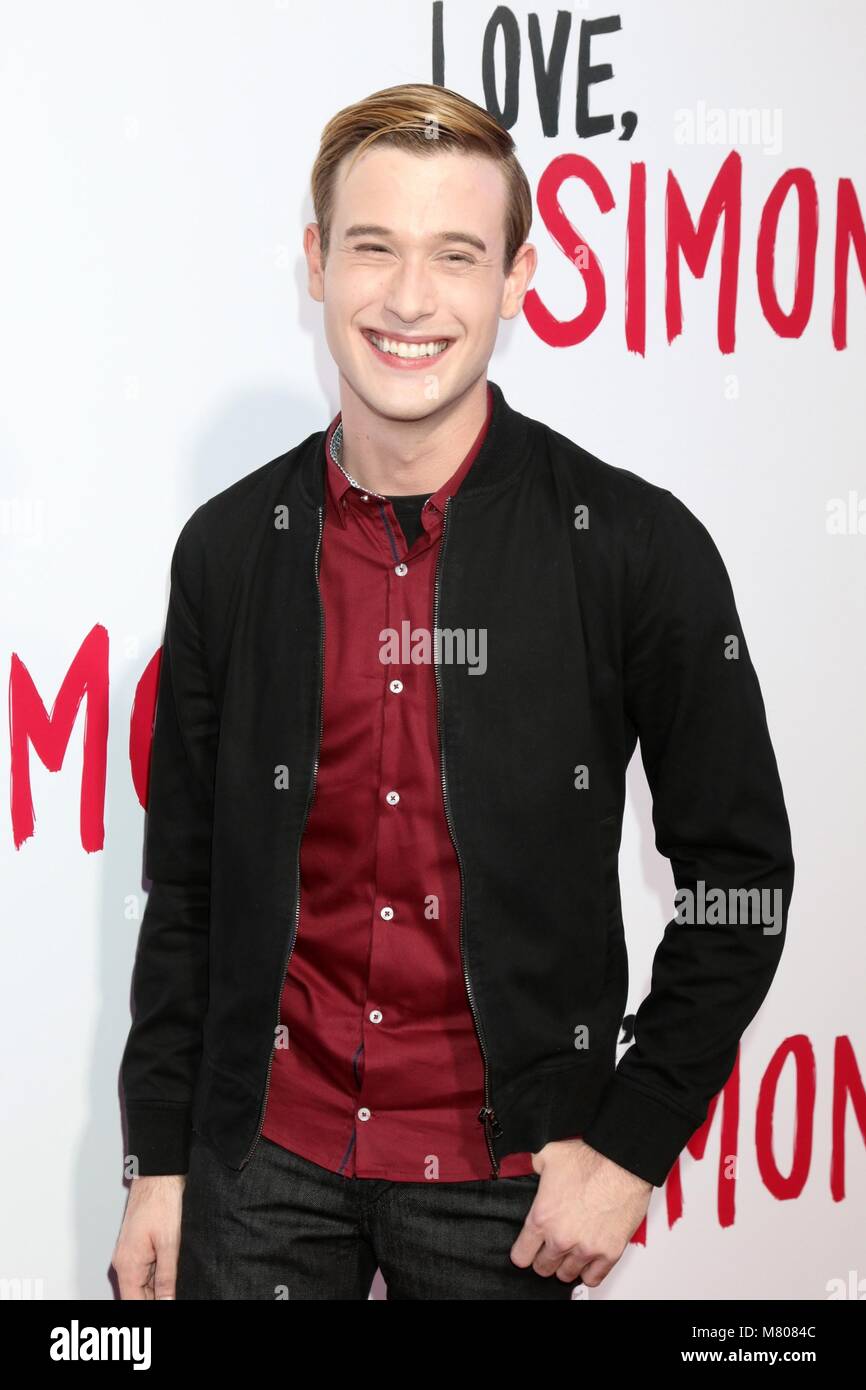 Los Angeles, CA, USA. 13th Mar, 2018. Tyler Henry at arrivals for LOVE ...