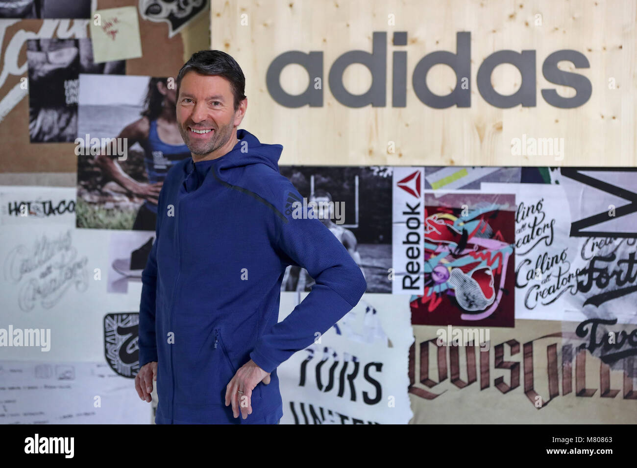 Herzogenaurach, Germany. 14 March 2018, Kasper Rorsted, CEO of adidas ...