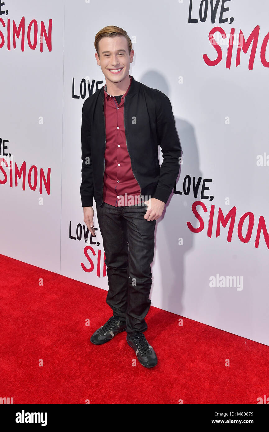 Los Angeles, California. March 13, 2018. Tyler Henry attending the ...