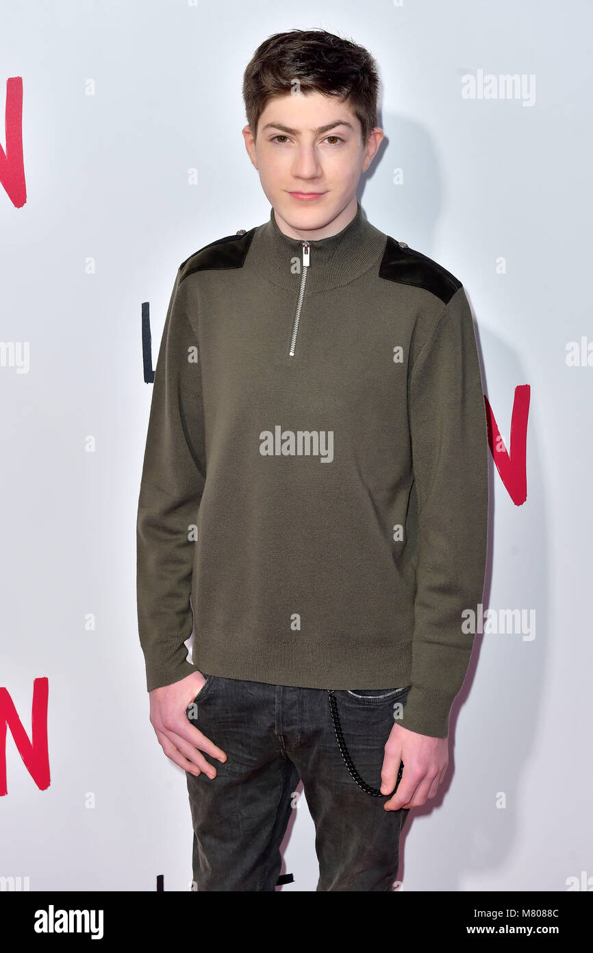 Los Angeles, California. March 13, 2018. Mason Cook attending the 'Love ...