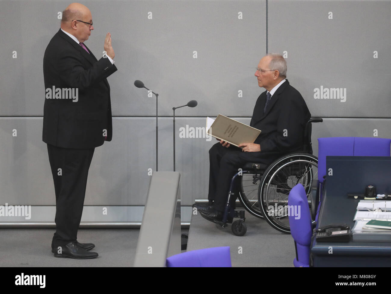 14 March 2018, Germany, Berlin: Peter Altmaier (CDU), minister for ...
