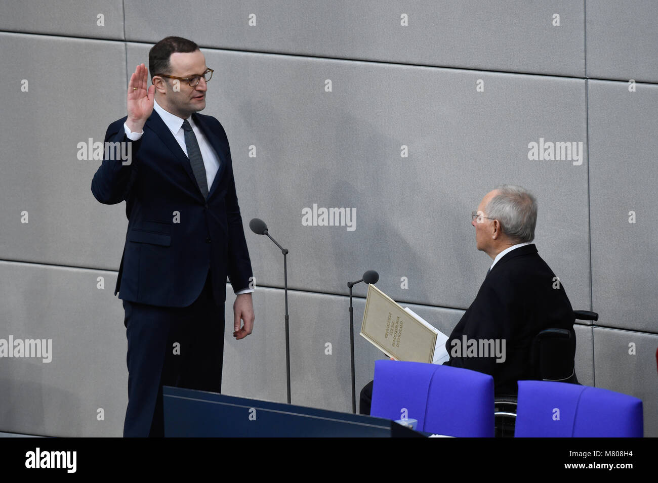 14 March 2018, Germany, Berlin: Jens Spahn (CDU), German health ...