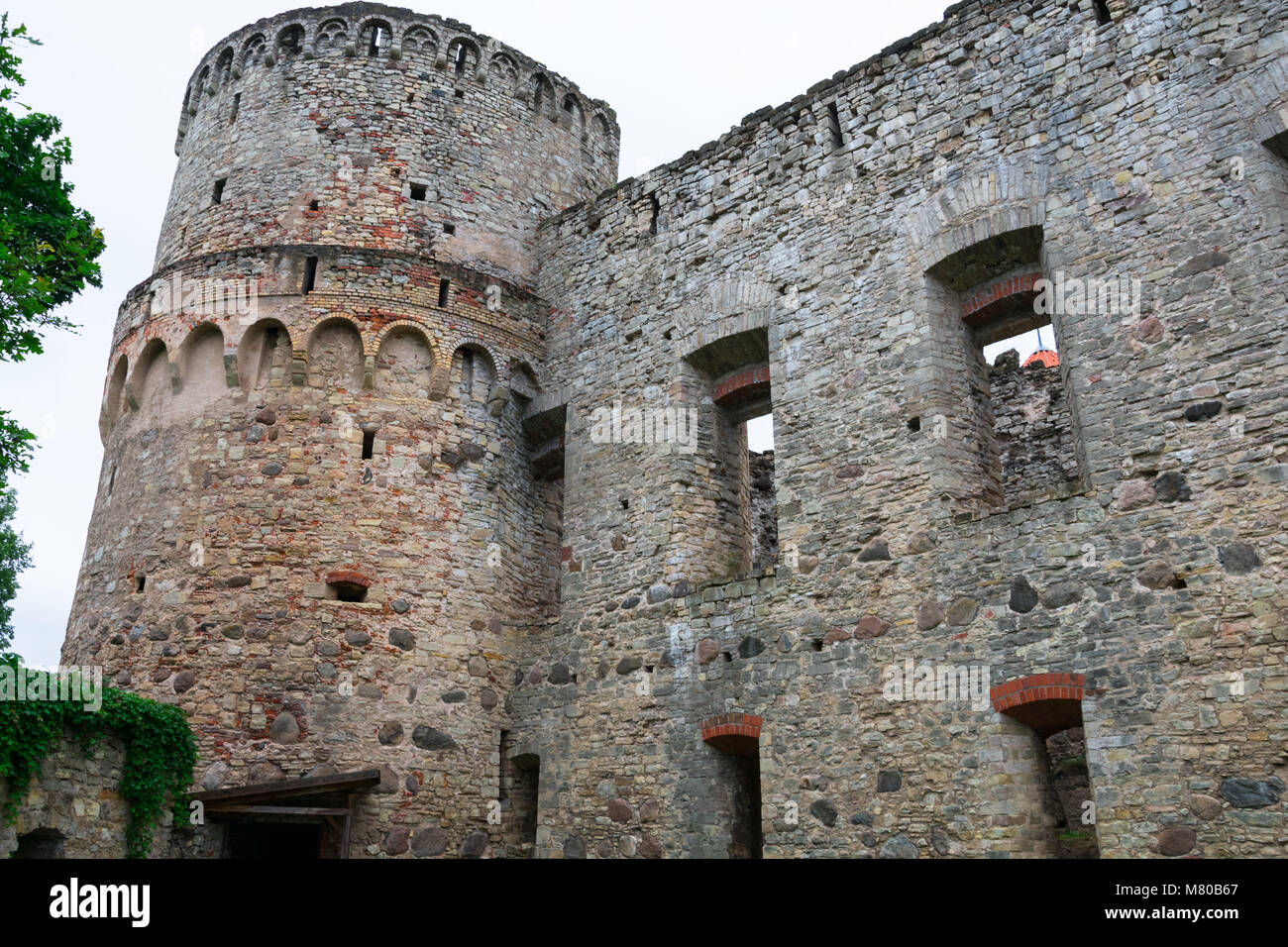 Cesis medieval castle hi-res stock photography and images - Alamy