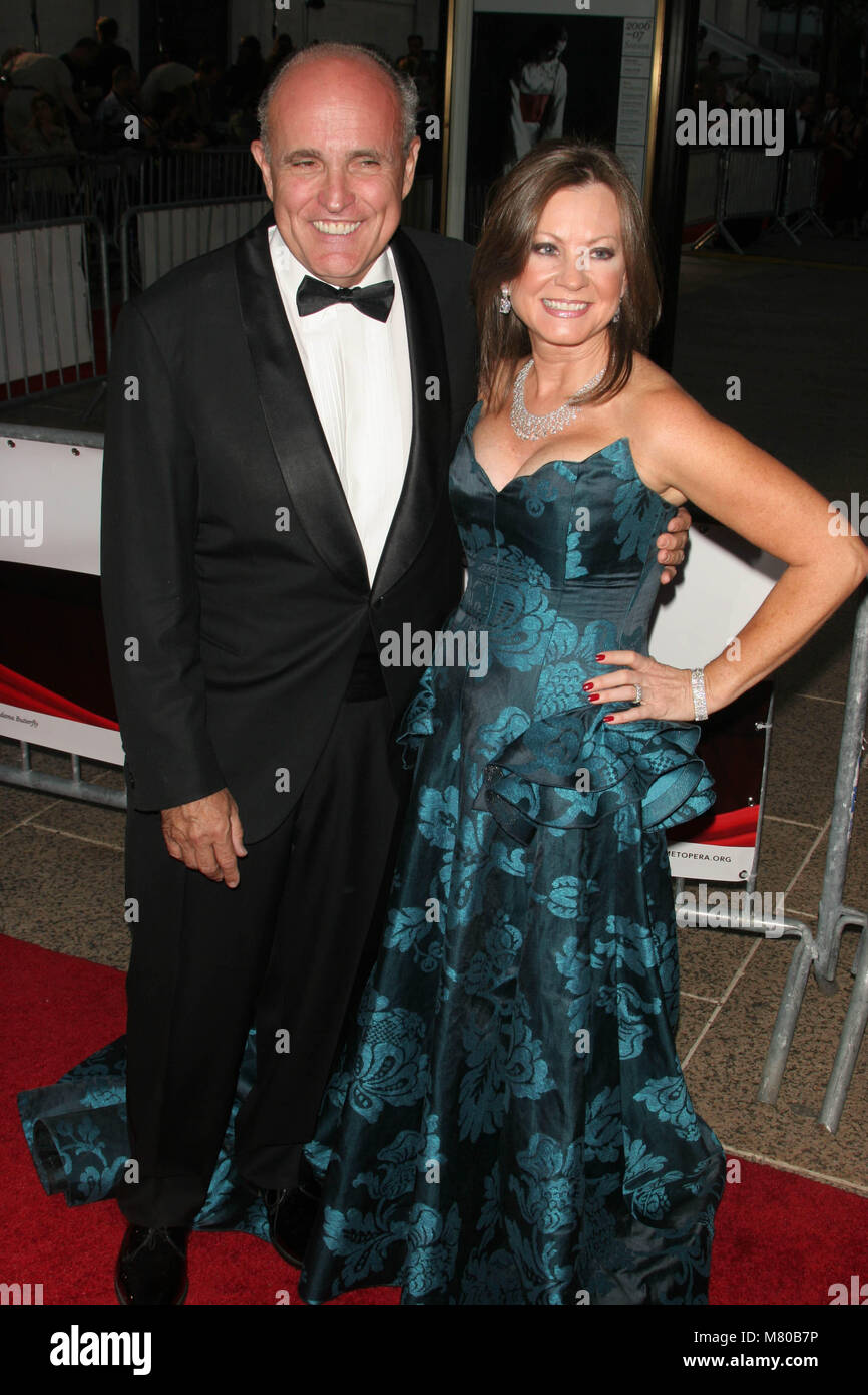 RUDOLPH GUILIANI, JUDITH NATHAN 2006 Photo By John Barrett-PHOTOlink ...