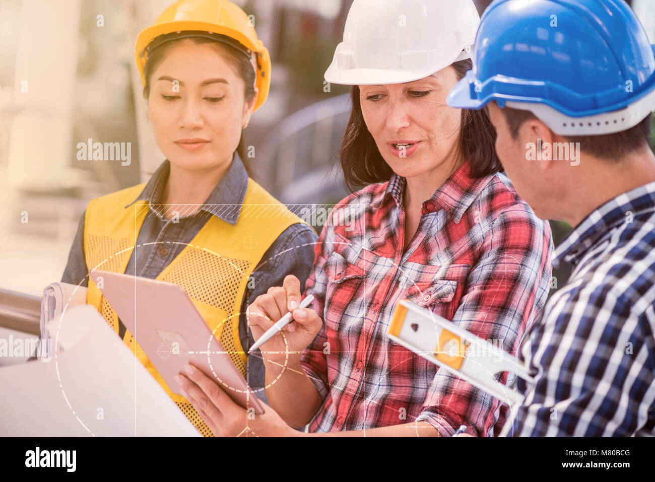 engineering teamwork in the meeting for successful project Stock Photo ...