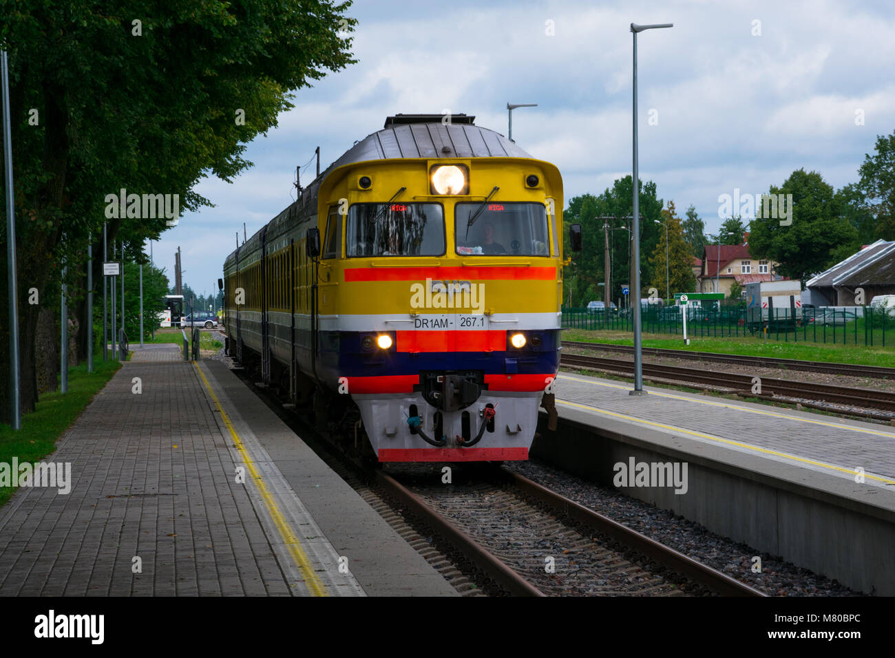 Train latvia hi-res stock photography and images - Alamy
