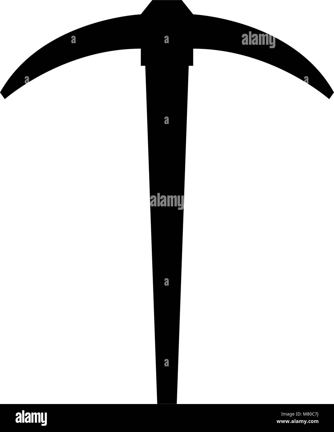 Ice pickaxe Stock Vector Images - Alamy