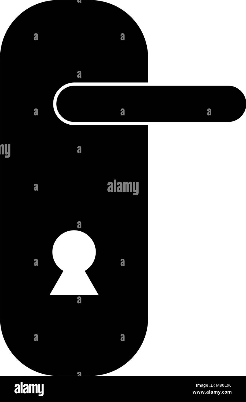 door handle icon Stock Vector Image & Art - Alamy