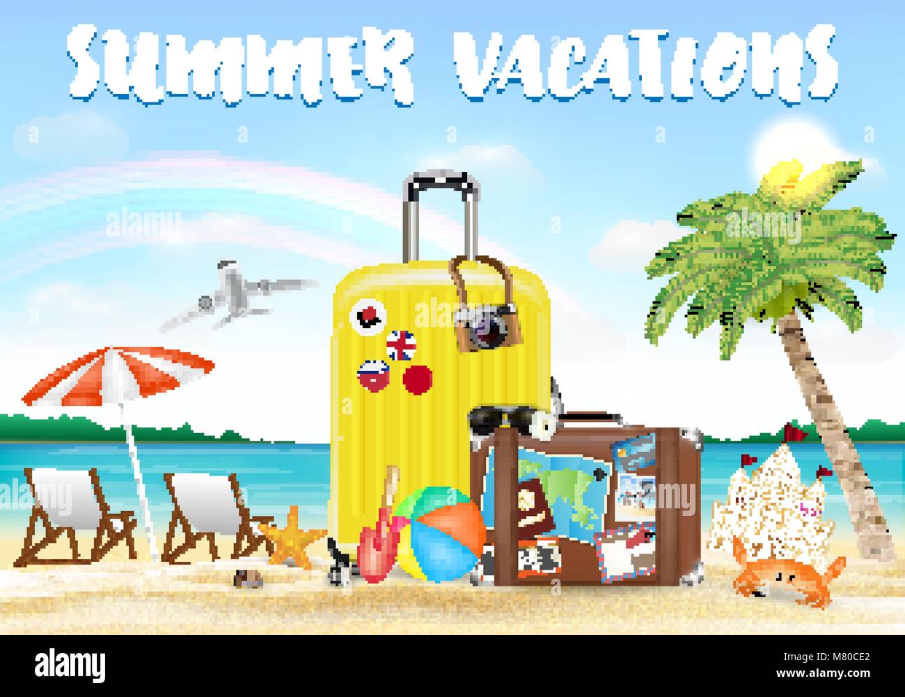 Outing destination Stock Vector Images - Alamy