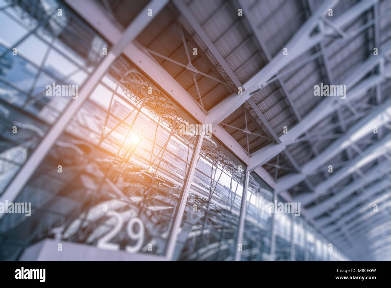 International Airport Terminal T2 Stock Photo - Alamy