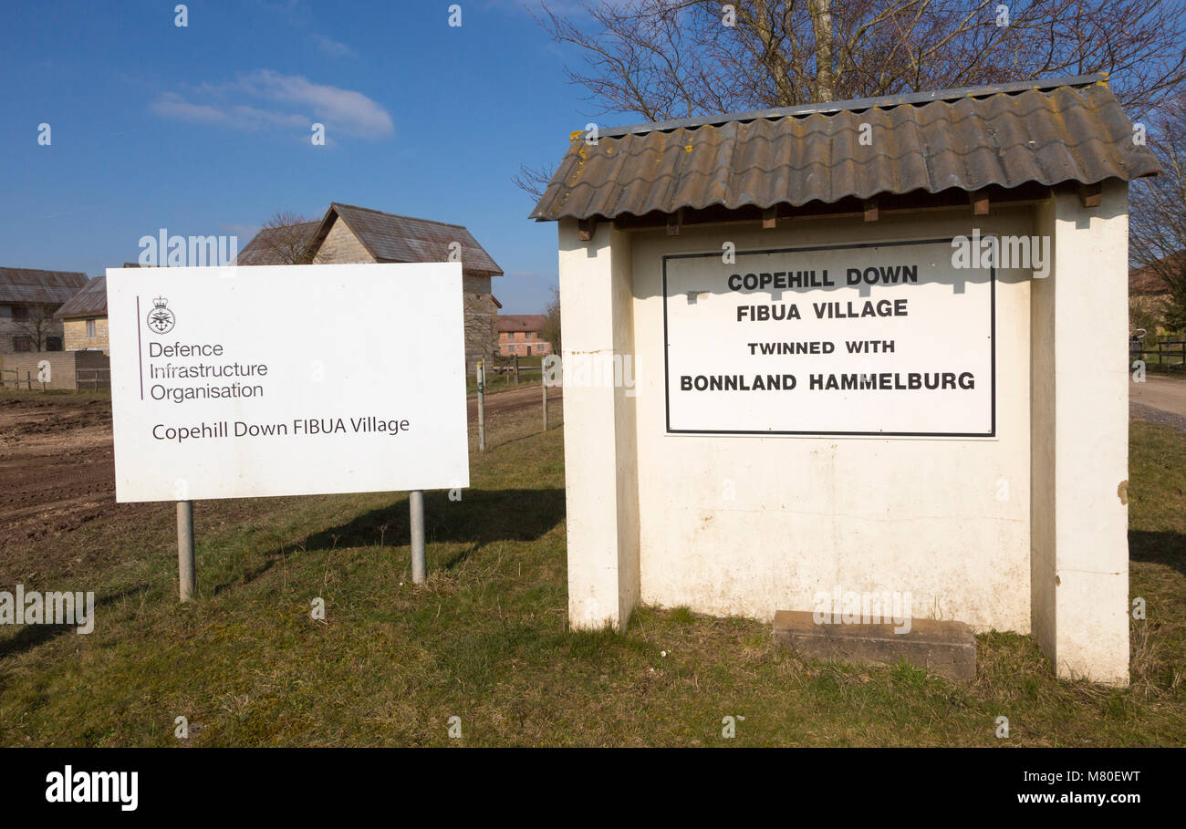 Copehill Down FIBUA village military training area, Fighting In Built ...