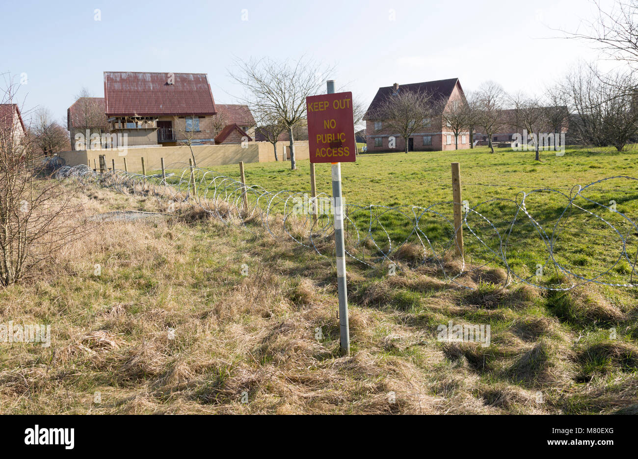 Copehill Down FIBUA village military training area, Fighting In Built ...